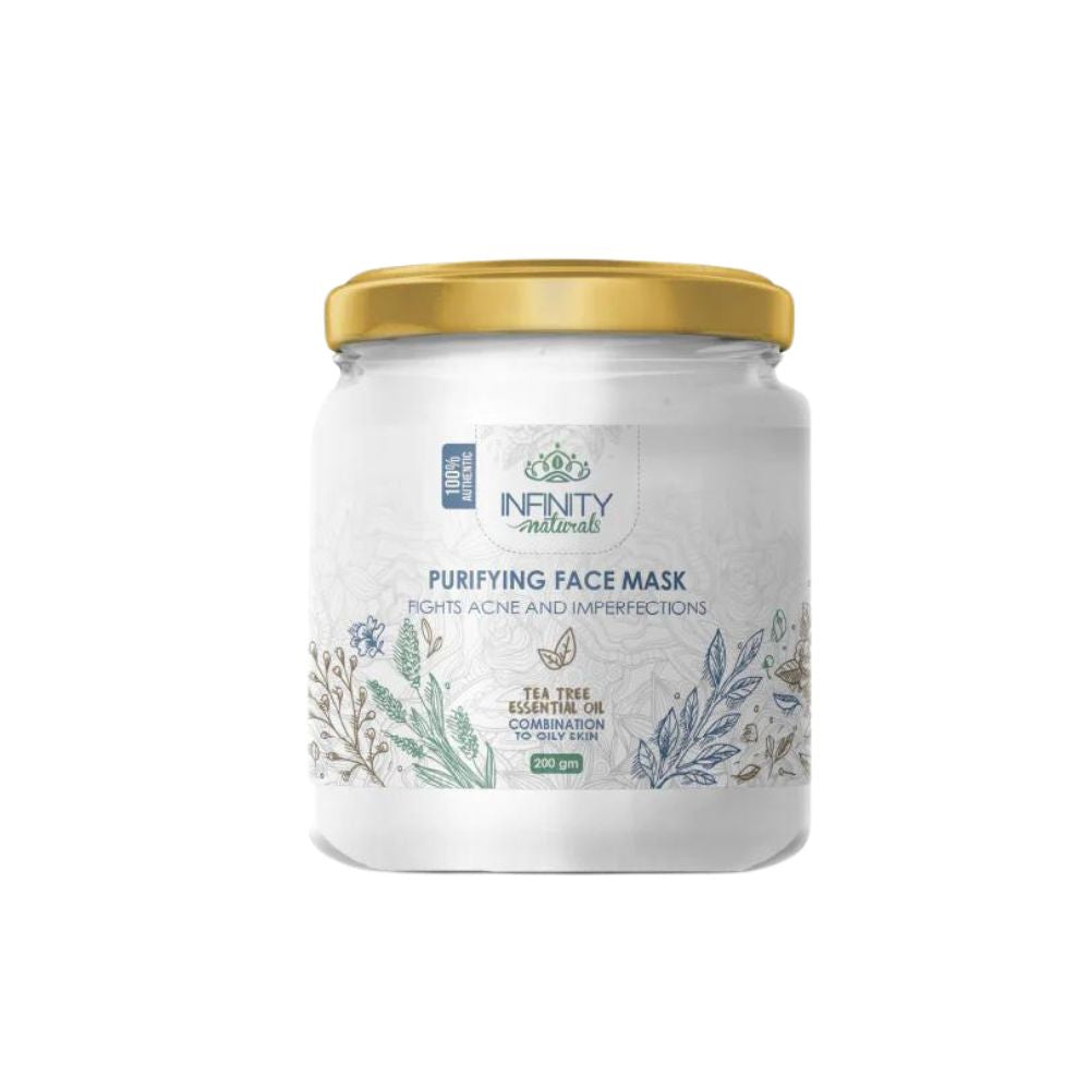 Infinity Naturals Purifying Facial Mask Tea Tree Essential Oil – bemart