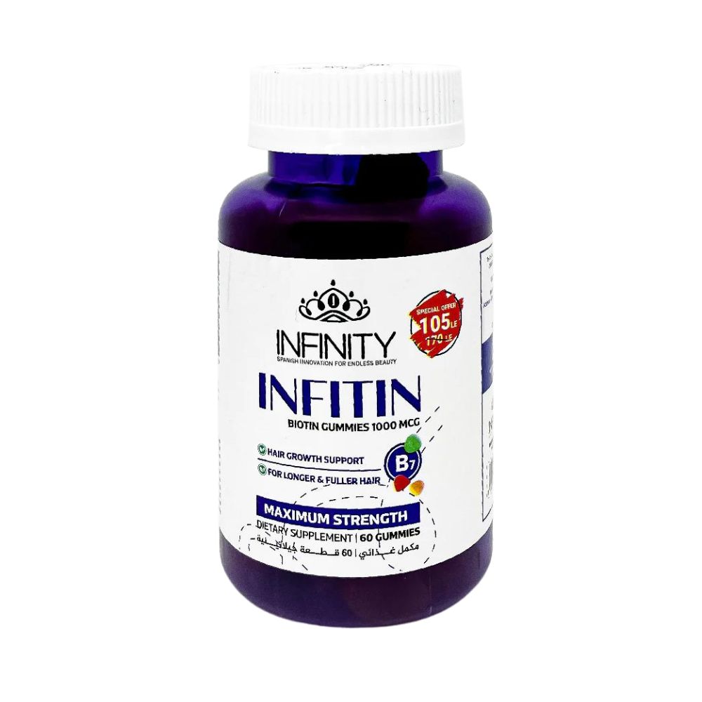 Infinity Infitin Biotin Gummies 1000MCG – bemart