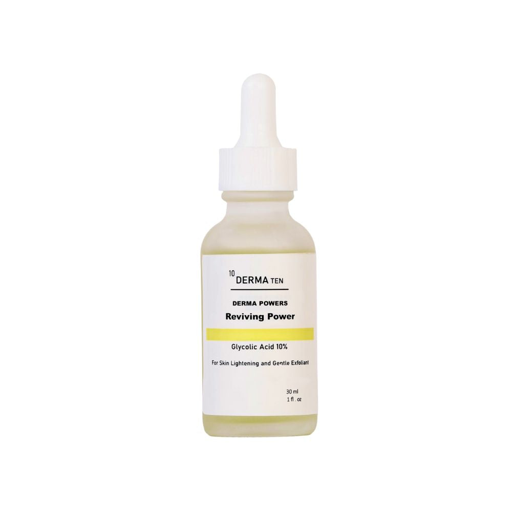 Derma Ten Reviving Power Serum Glycolic acid 10% – bemart